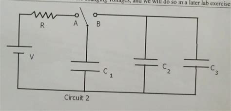 Solved Part A Capacitors Connect A Circuit As Shown In Chegg Com