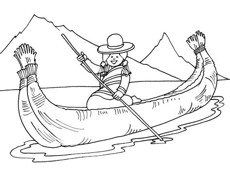 Incas Coloriages Personnages Incas