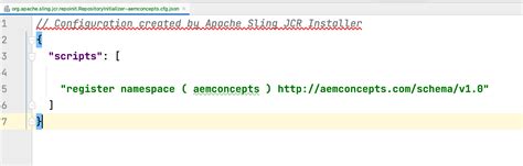 Custom Namespace In Aem Aem Concepts Aem Tutorial Aemaacs