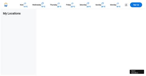 Weather App Canvas Kit Forked Codesandbox