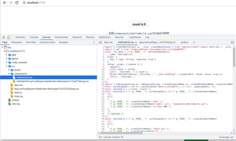 Dev Sourcemaps For Vue Files Are Not Working With Vue Ts Template