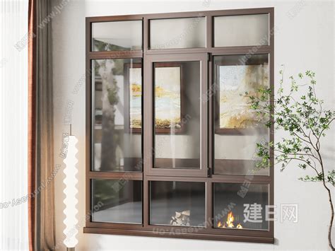 美式窗户模型su模型下载 Id104549059 建e网su模型