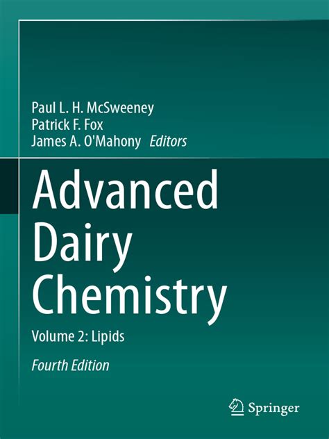 advanced dairy chemistry volume 2 pdf milk fat