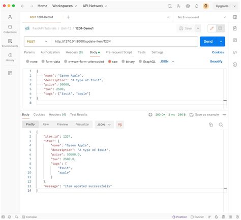 Unit 12 Request Body List Fields And Nested Models Cs504070 Fastapi Tutorials