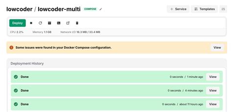 easypanel lowcoder documentation