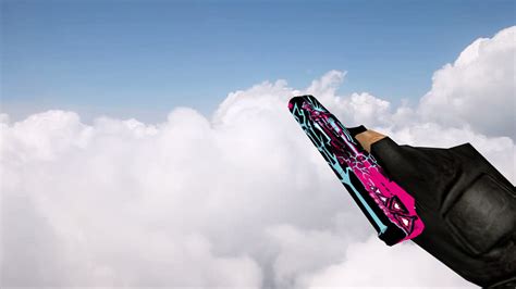 Модель Glock Neon Cyborg для Cs 16 скачать на All