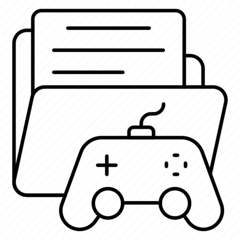 Gamepad Joypad Joystick Game Controller Folder Icon Download On
