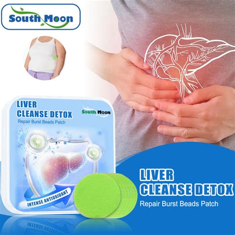 South Moon Liver Cleanse Detox Patch Relieve Stress Strong Antioxidant Liver Cleansing Detox And