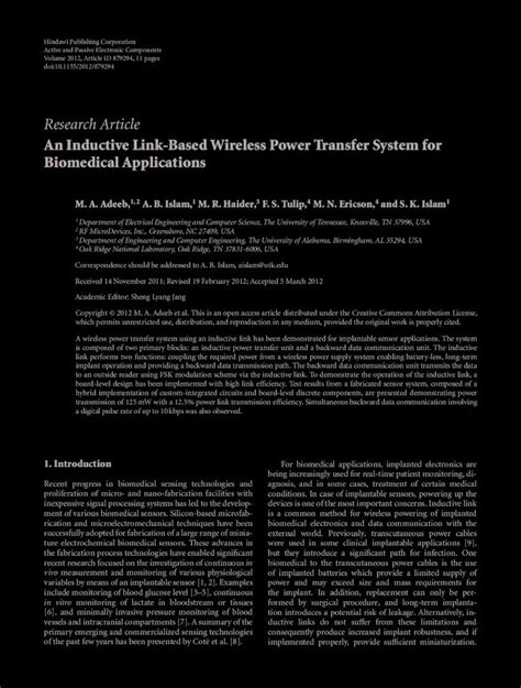 Pdf Aninductivelink Basedwirelesspowertransfersystemfor Downloads