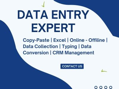 Data Entry Data Formatting Data Management Professionally Upwork