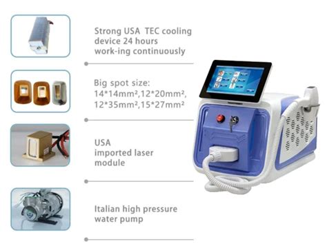 USA Laser 12 Bars 3000W 3 Wavelength Diode Laser New 2023 Trending