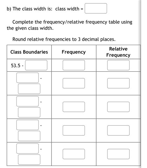 Solved B Next We Will Build A Frequency Table That Can Chegg