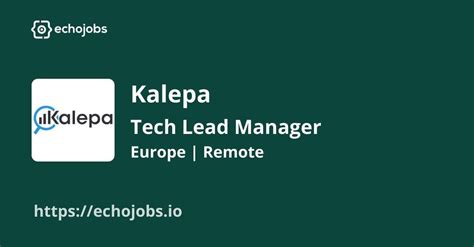 Kalepa Is Hiring Tech Lead Manager Full Stack Europe Usd 144k