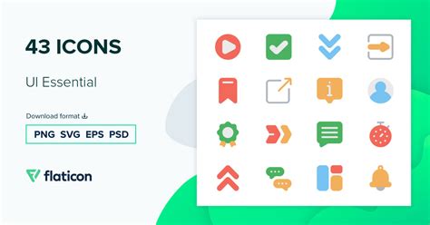 Ui Essential Icon Pack Color Fill 43 Svg Icons
