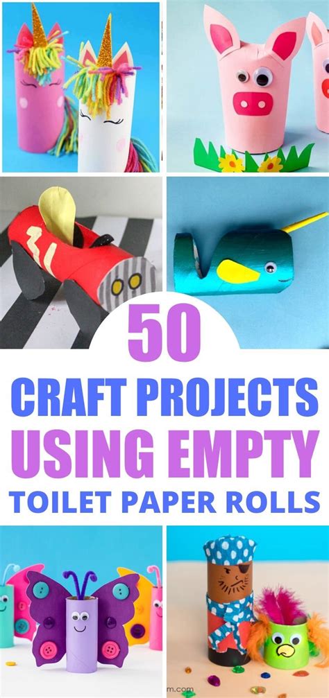 Craft Ideas Using Empty Toilet Paper Rolls Toilet Paper Roll Crafts