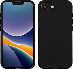 Amazon co jp kwmobile スマホケース Apple iPhone 16e対応 ケース 極薄 TPU シリコン マイクロファイバー 黒色マット 家電カメラ