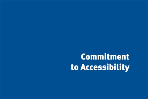Commitment To Accessibility Inter Pares Commitment To Accessibility Inter Pares