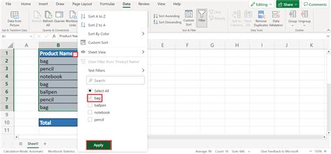 How To Sum Filtered Rows In Excel Sheetaki