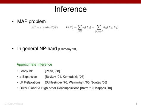 Ppt Focused Inference Techniques For Labeling Problems In Computer Vision Powerpoint