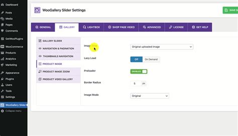 Product Image WooCommerce Gallery Slider