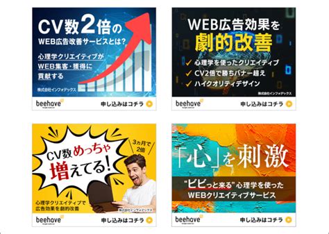 Web広告に新しい切り口を！心理学を使った広告デザイン例と配信結果を公開｜web行動心理学研究所 株式会社インフォデックスのプレスリリース