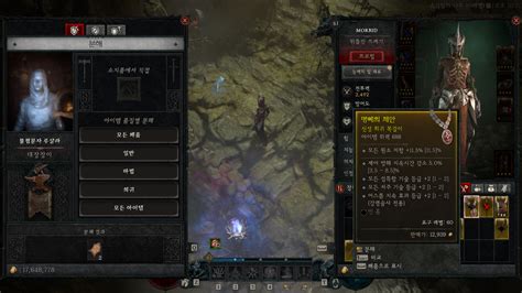 이런 레어 목걸이는 첨 보네염 디아블로 에펨코리아