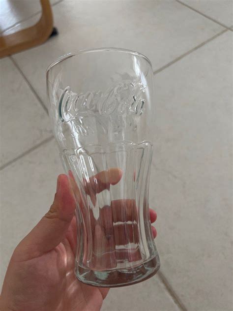 Free Coca Cola Glass Cup Furniture And Home Living Kitchenware