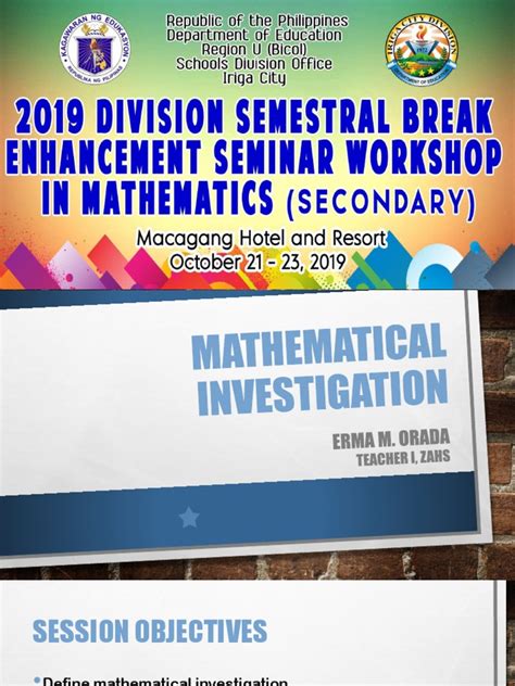Session 6 Math Investigation Pdf Mathematics Numbers