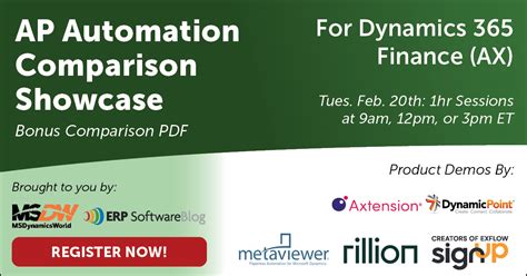 15 lessons for dynamics 365 finance and ax users at the ap automation