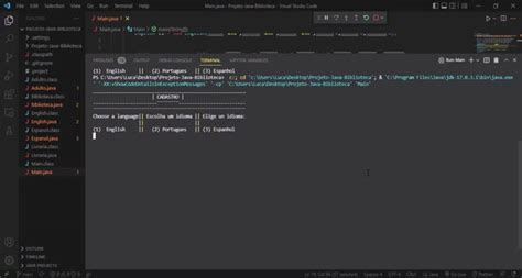 luca andrey no linkedin projeto em java do primeiro modulo da