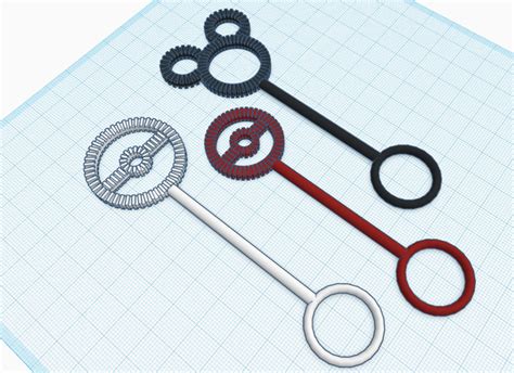 3d Printed Bubble Wands Tinkercad