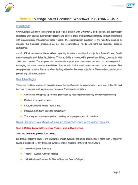 1885433 37907 how to manage sales document workflows in s4hana cloud