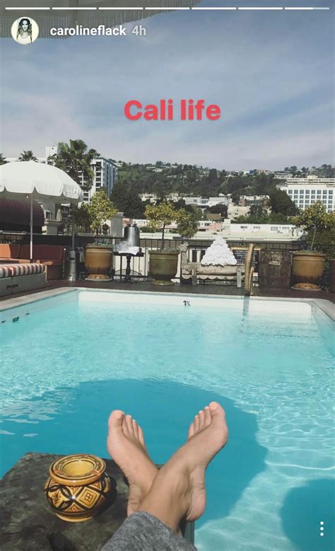 Caroline Flacks Feet