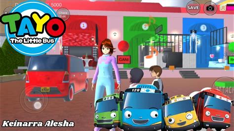 24 Jam Jadi Hana Tayo Si Bus Kecil Sakura Yuta Dan Mio Bermain Mobil