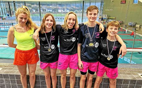 Des podiums pour les nageurs châteaulinois à Saint Malo Le Télégramme