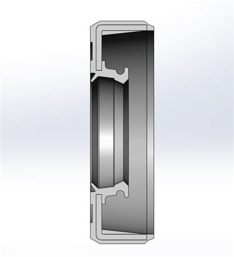 密封件TC骨架油封模型 技术参数共126种规格 SOLIDWORKS 2015 模型图纸下载 懒石网