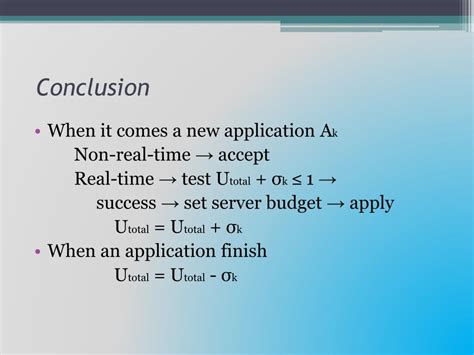 ppt dynamic scheduling hard real time applications in open system