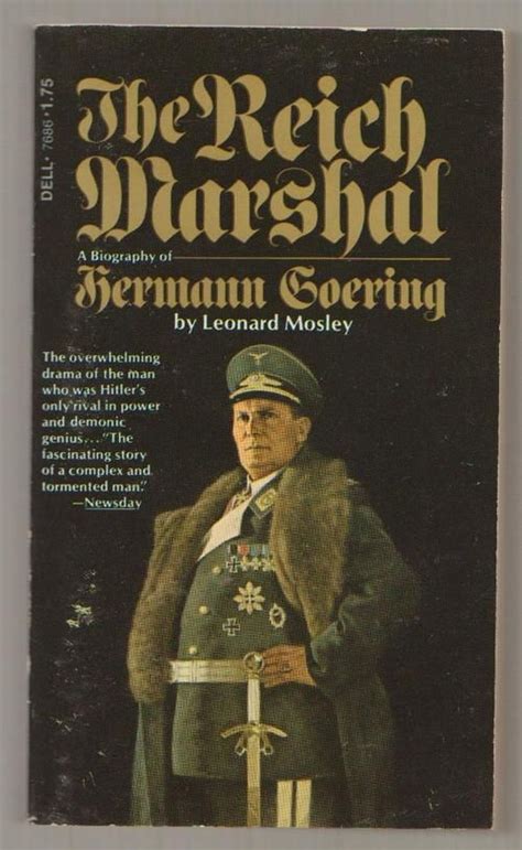 Leonard Mosley The Reich Marshal 1974 Movie Posters Leonard