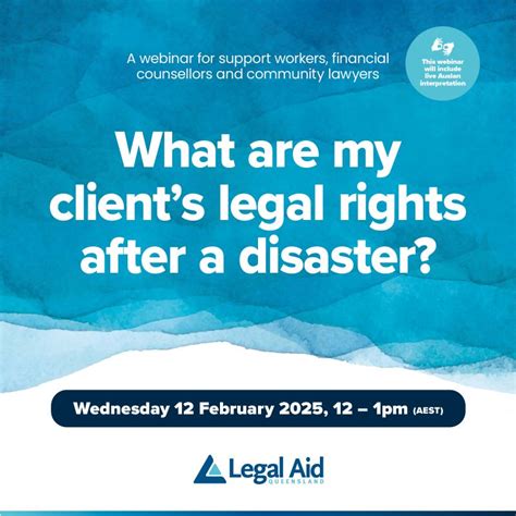 Legal Aid Queensland On Linkedin Legalaidqld Disasterlegalhelp