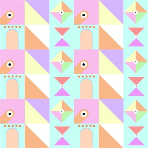 Premium Vector Summer Seamless Pattern Background