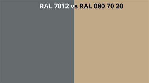 Ral 7012 Vs 080 70 20 Ral Colour Chart Uk