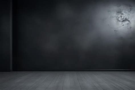 어두운 스튜디오 방 배경 배경 프리미엄 사진