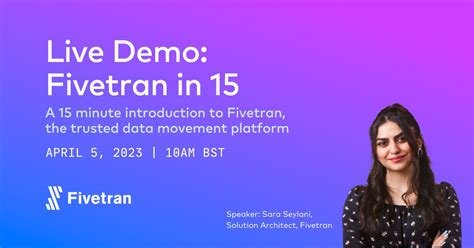 Alex Thyer Jones On Linkedin Webinar Fivetran In 15