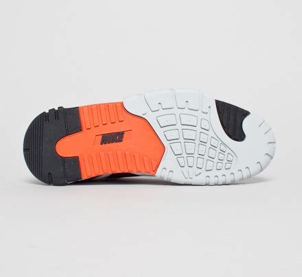 Nike Air Trainer Ii Premium Barry Sanders Qs Black Black Team Orange Wolf Grey Consortium