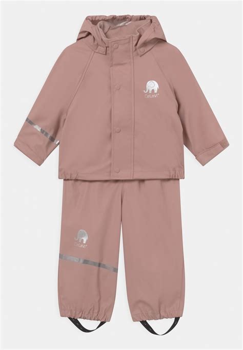 Celavi Set Regnjakke Misty Roselyserosa Zalandono