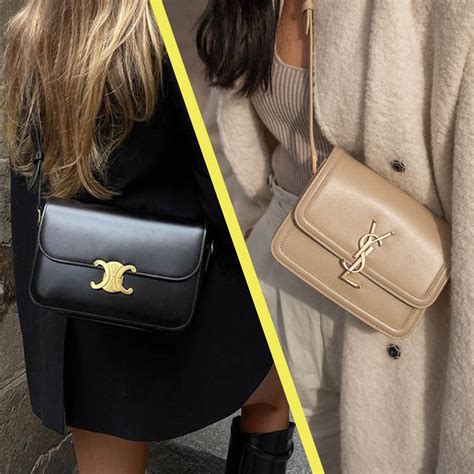 Bag Battles Celine Triomphe Vs Saint Laurent Solferino Luxfy