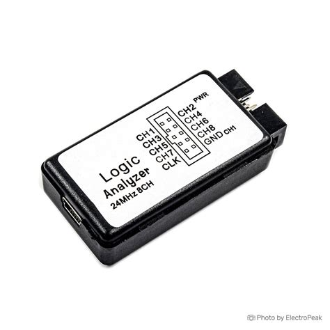 MHz Channel USB Logic Analyzer Device ElectroPeak