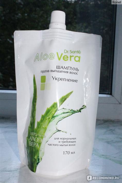 Шампунь Dr.Sante Aloe Vera дой-пак против выпадения "Укрепления" для ...