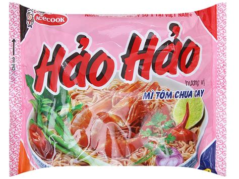 Hao Hao Instant Noodle Hot Sour Shrimp Gr X Packs Buy Vietnam Instant Noodles Brand
