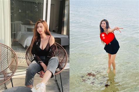 奎丁海邊彎腰側身「雙球掉出」！火辣低胸畫面曝光：好大的海星 引新聞